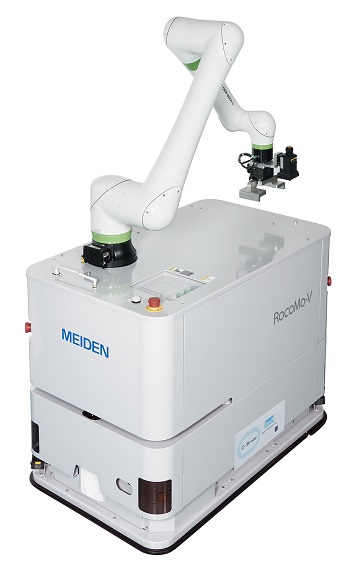 明電舎、ファナック製協働ロボット搭載形AGV「RocoMo-V」発売-オートメーション新聞WEB／AutomationNews