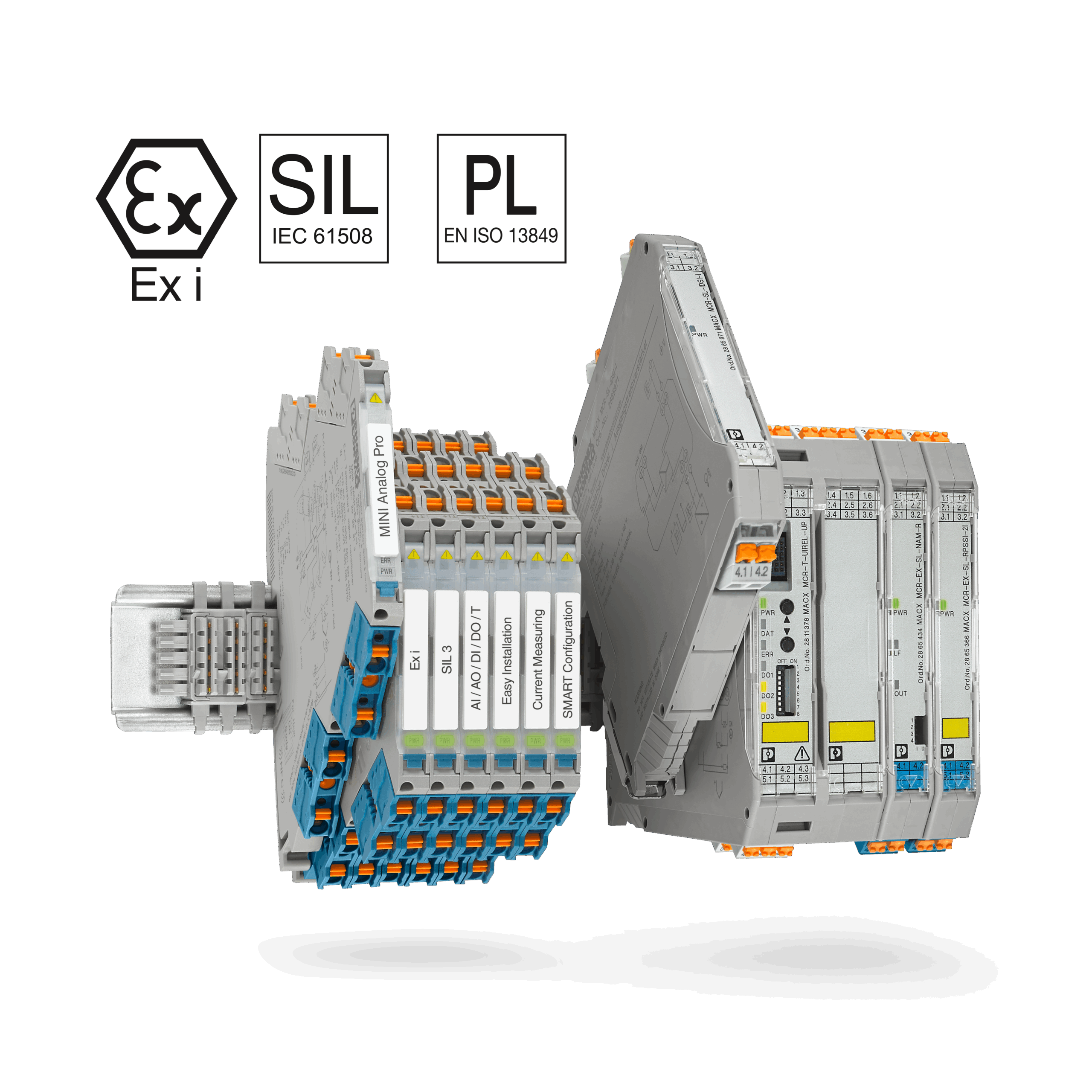 フエニックス・コンタクト 信号変換器「MINI Analog Pro Exi」コンパクトで防爆と安全機能実現【主要各社の防爆機器紹介 ...