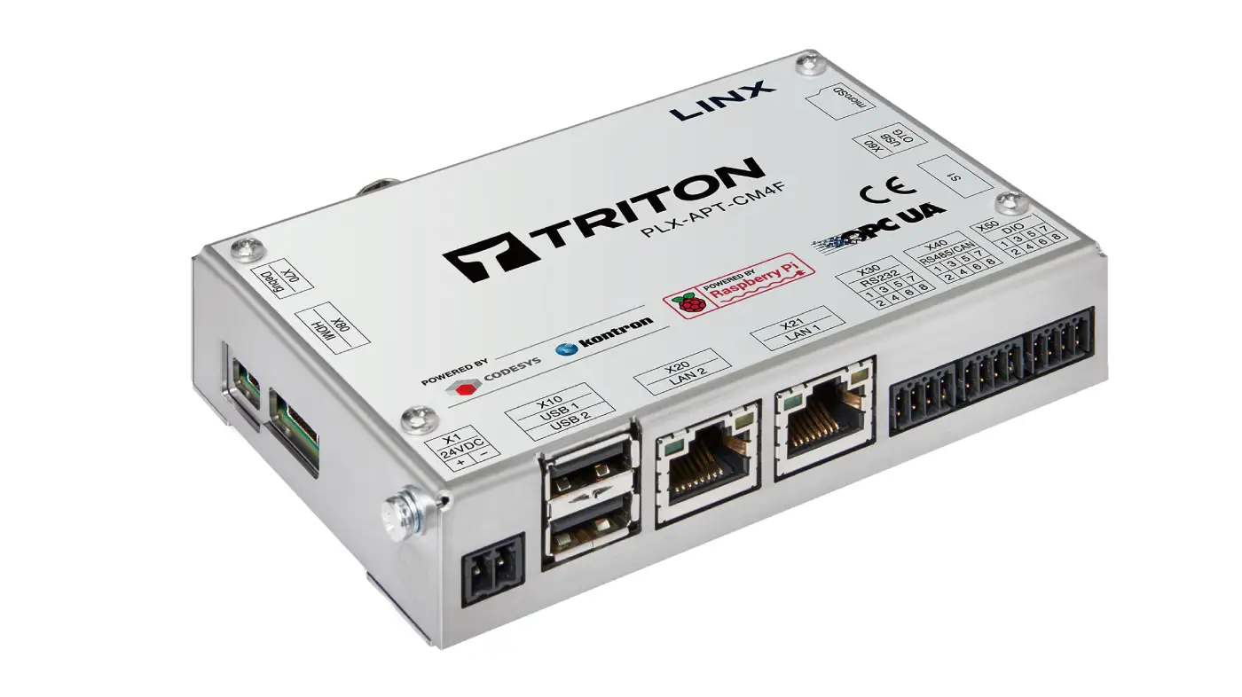 リンクス 小型産業用コントローラ「TRITON」産業用ラズパイにLinuxとソフトPLCを組み込み【PC・コントローラ主要各社の製品紹介 ...