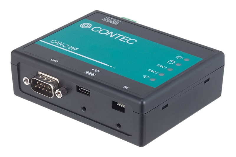 コンテック、Wi-Fi/USB対応 CAN2.0B 通信ユニット「CAN-2-WF」発売 無線LAN経由でのCAN通信に-オートメーション新聞 ...